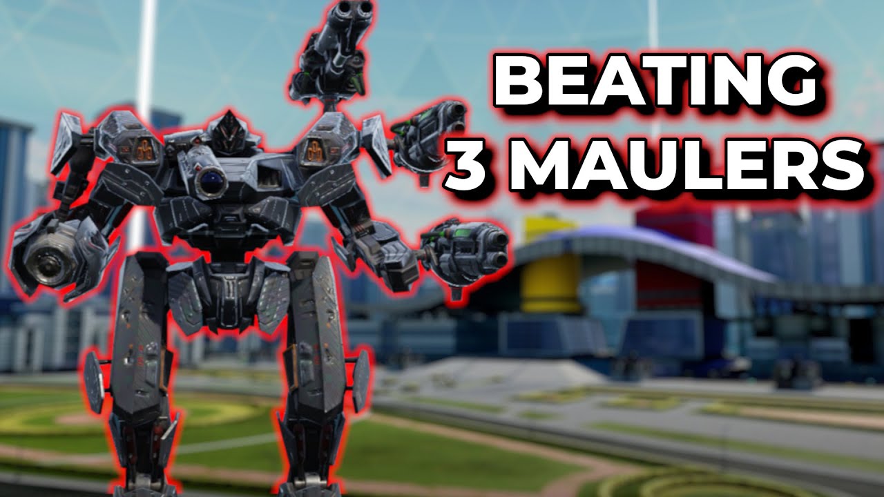 WR - How I Beat 3 Mauler's With My Mauler | War Robots - YouTube