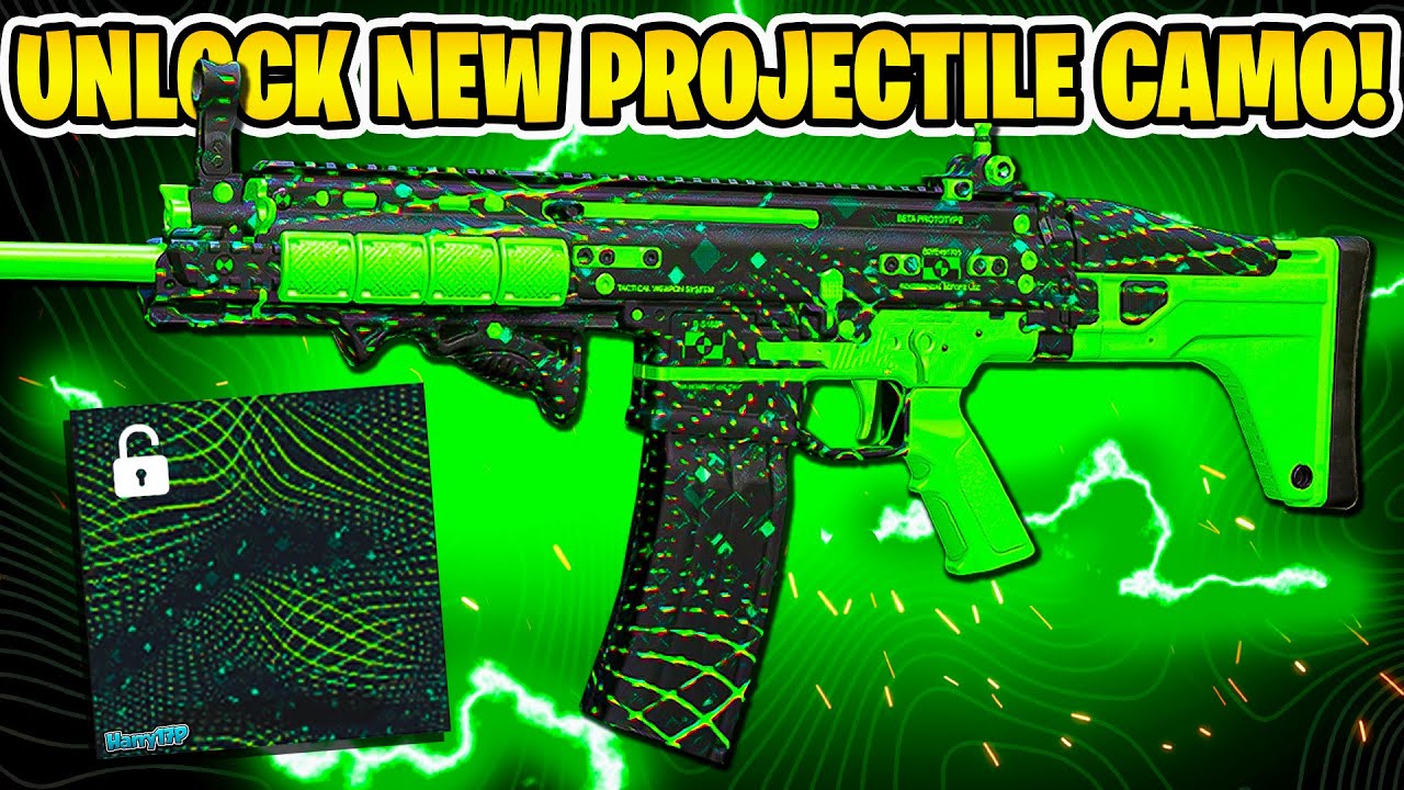How To UNLOCK NEW RARE "PROJECTILE" CAMO in MW2!😱 - YouTube
