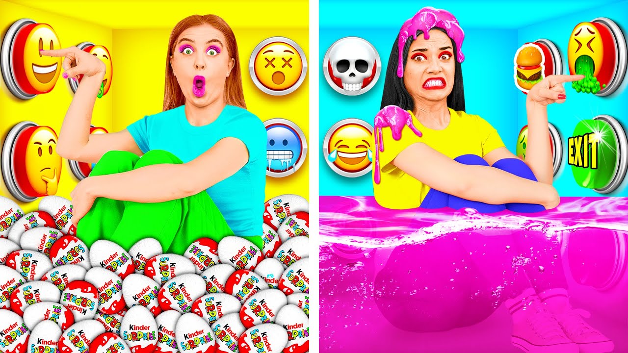 1000 Mystery Buttons Challenge Only 1 Lets You Escape | Crazy Challenge by TeenTeam Challenge ...