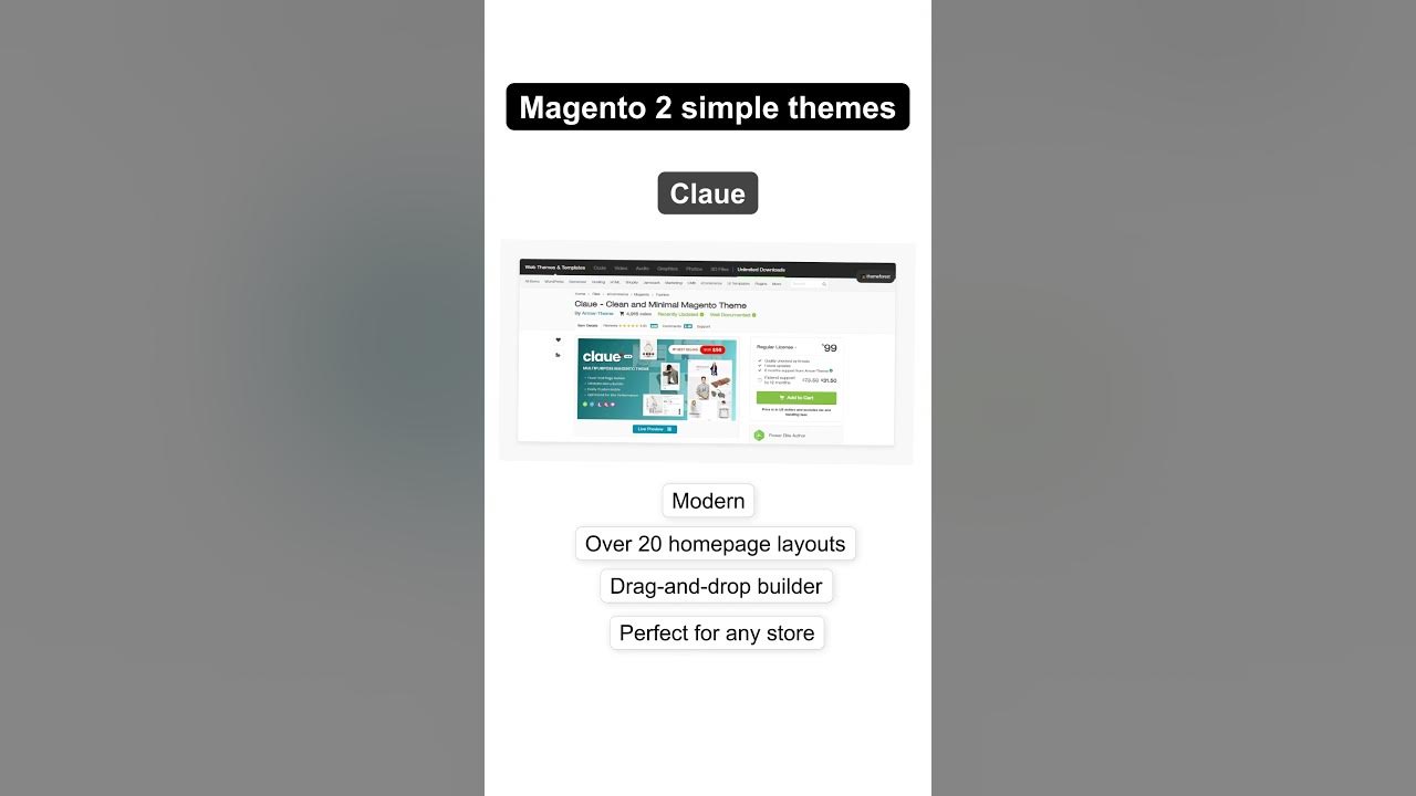 Magento 2 Simple Theme - Easy Customization Guide - YouTube