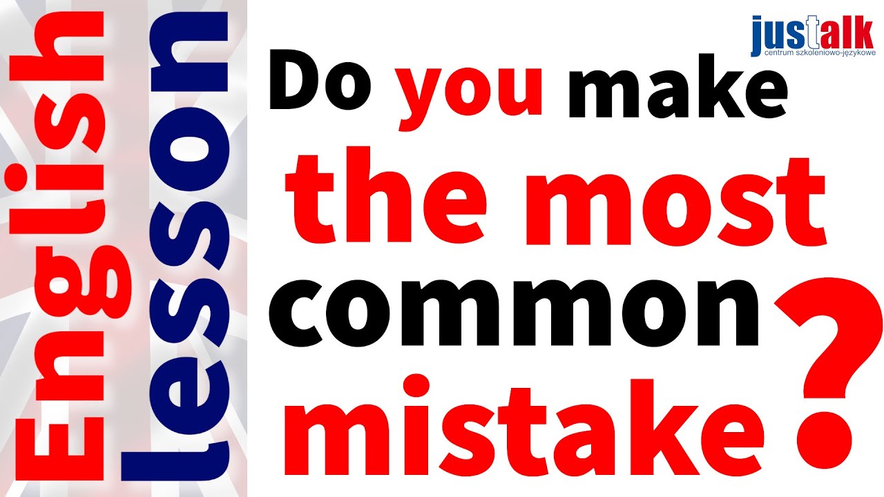 Learn English lesson for beginners - biggest mistake - Present tense ...