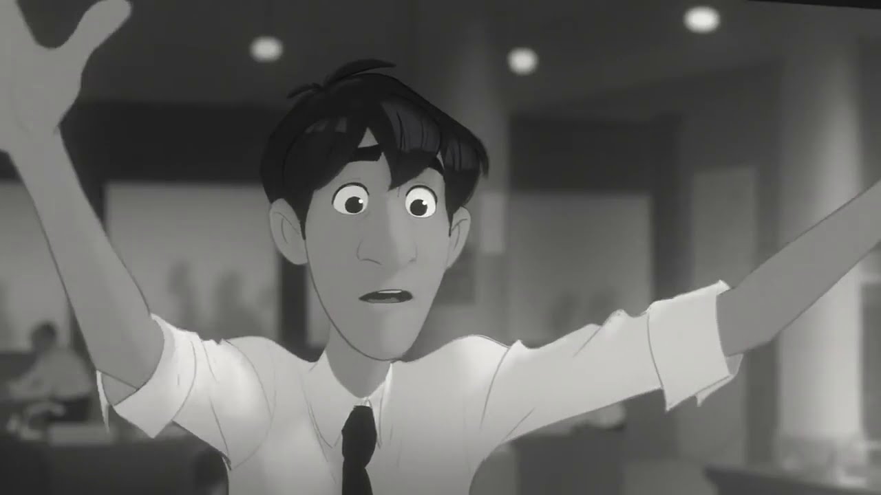 Reimagination of Disney's short film's music Paperman 2012 - YouTube