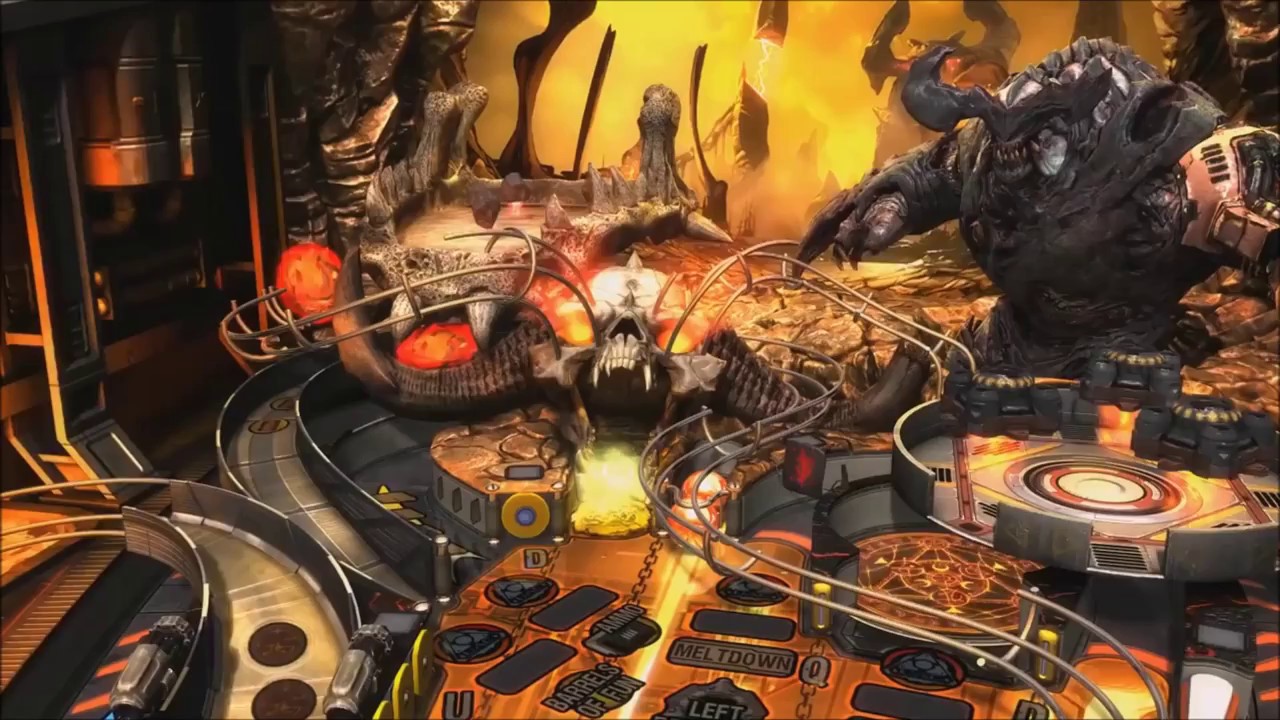 Pinball FX3 🟢 Bethesda Pinball: DOOM Pinball Trailer - YouTube