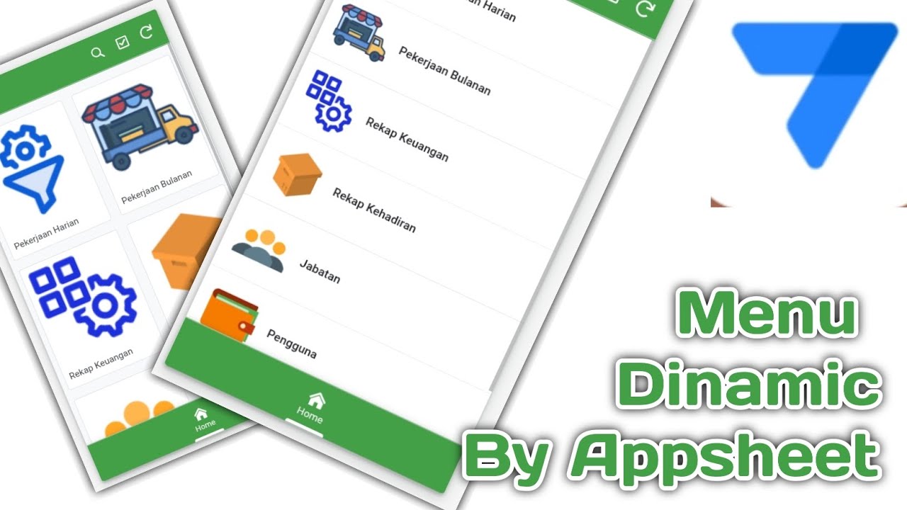 Bagaimana Membuat Menu Dinamic Di Appsheet? Mungkin Disini Ada Jawabnya ...