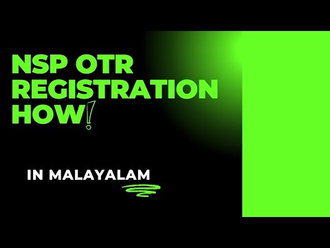face authentication? | nsp otr registration in Malayalam - YouTube