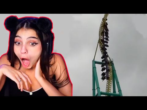 Iaaras2 reacciona a Top 10 Montañas Rusas Más ATERRADORAS Del Mundo