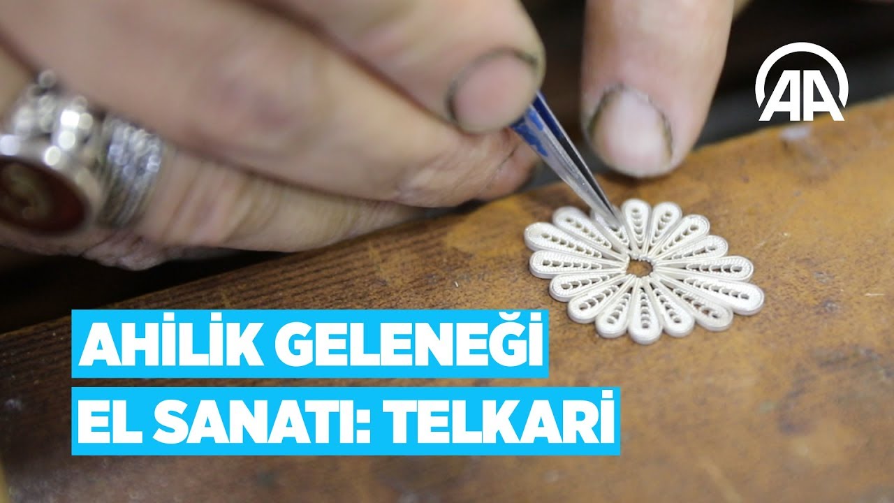 Ahilik geleneği el sanatı: Telkari - YouTube