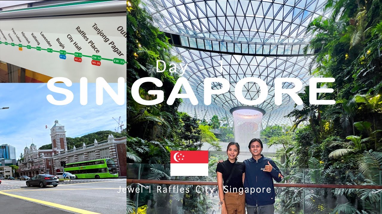 Our Singapore Trip | Jewel | Raffles City - YouTube