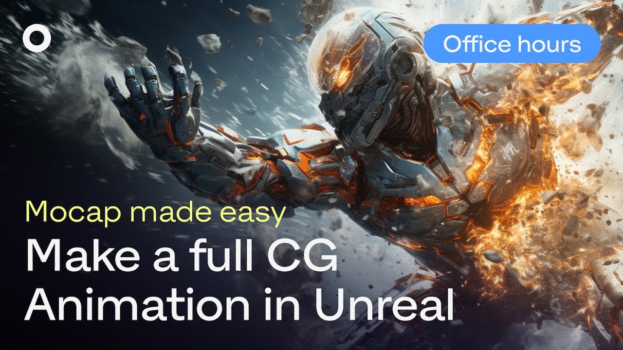 Make a full CG Animation in Unreal | Motion Capture | Rokoko Office ...