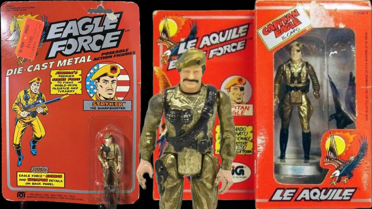 Mego's GI Joe Clone, EAGLE FORCE! - YouTube