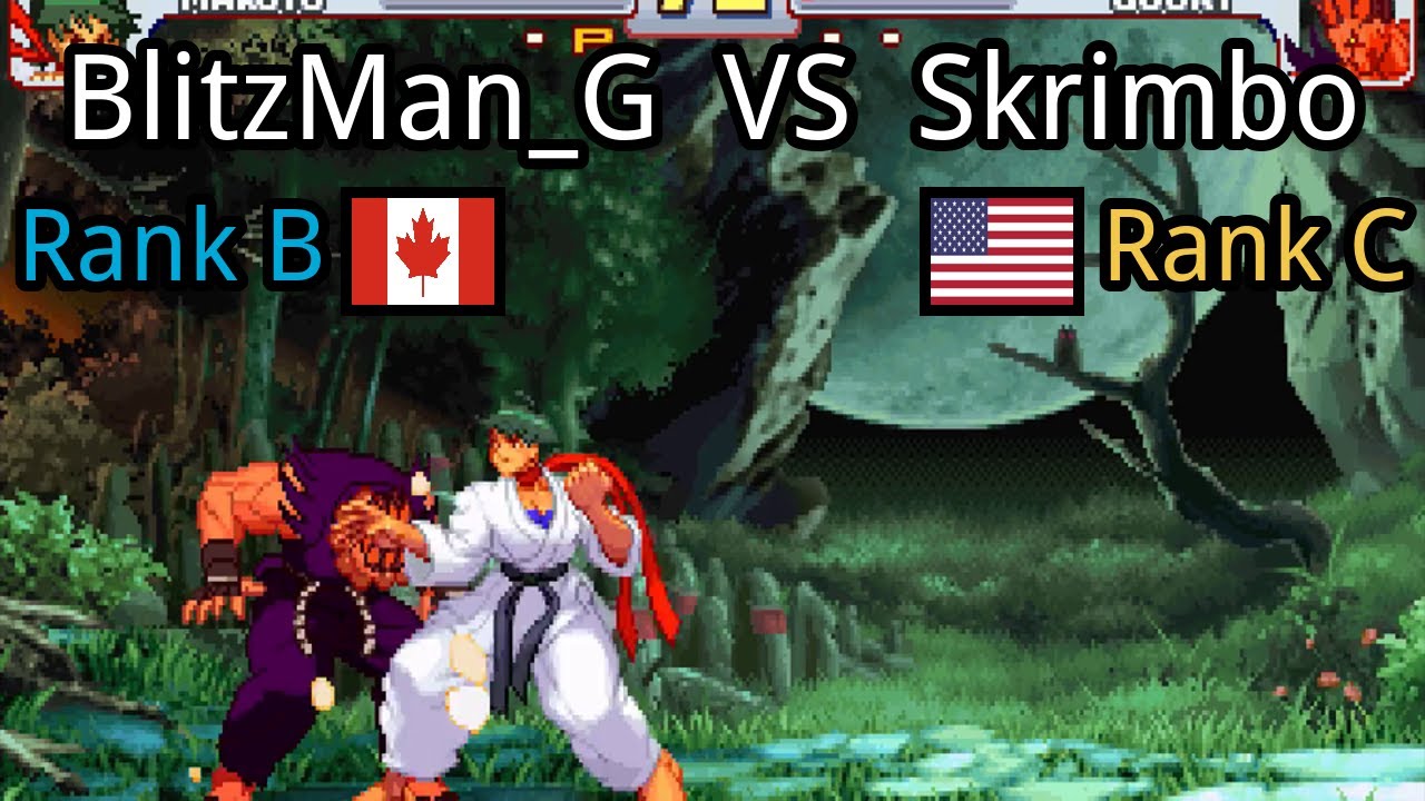 Street Fighter III: 3rd Strike: BlitzMan_G (CA, Rank B) vs Skrimbo (US ...
