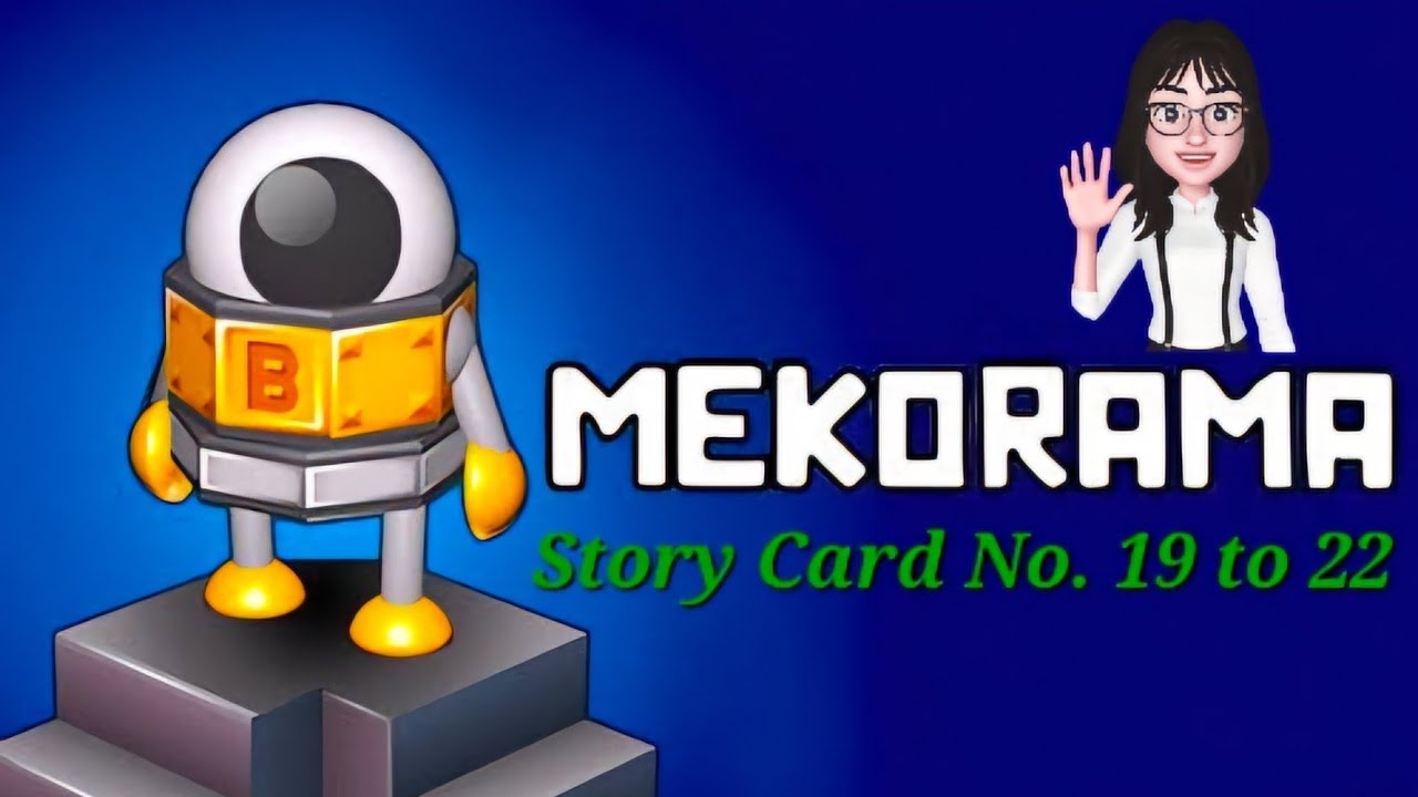 Mekorama GamePlay Story Card No. 19 to 22 | 3D Puzzle Robotic 🤖 Game 🎮 ...