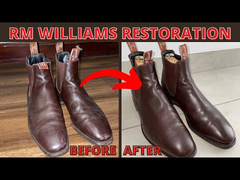 How to Polish and Clean RM Williams Comfort Craftsman Boots || TUTORIAL