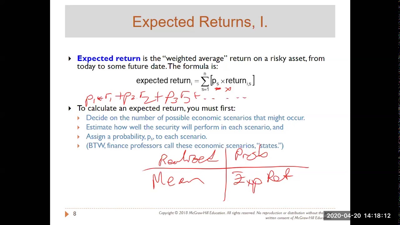 Efficient Portfolio-1 - YouTube