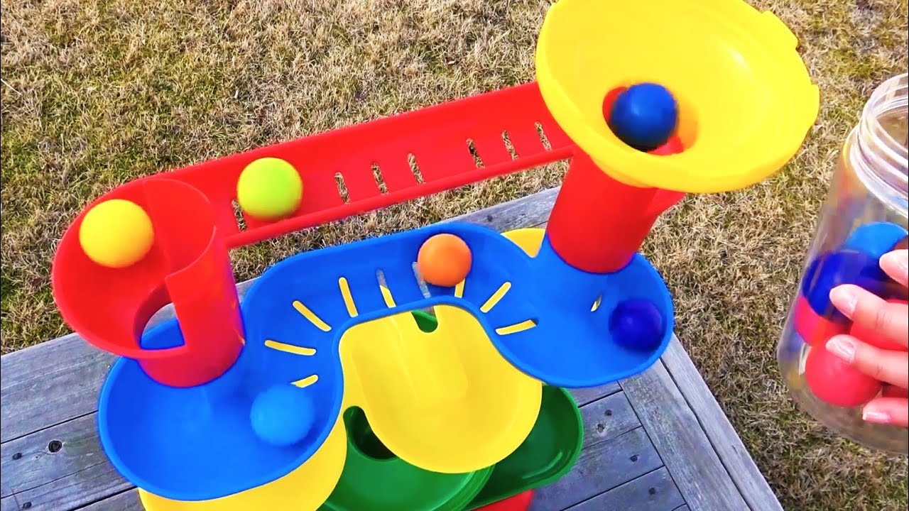 Marble run race ☆ Summary video of over 10 types of colorful ball ...