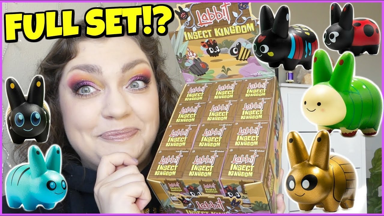 KidRobot Labbit Insect Kingdom (FULL CASE) | MYSTERY UNBOXING!!! - YouTube