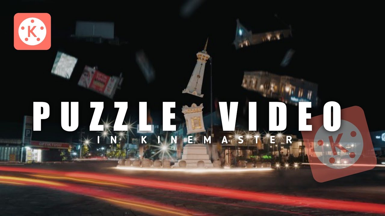 tutorial puzzle video editing kinemaster - YouTube