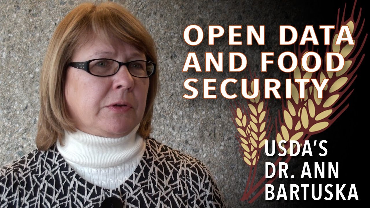 USDA's Dr. Ann Bartuska: Open Data and Food Security - YouTube