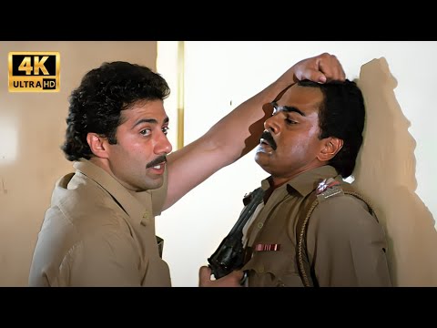 Tridev Movie Action Scene - सनी देओल, जैकी श्रॉफ और नसीरुद्दीन शाह का एक्शन सीन - Sunny Deol