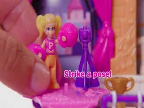 Polly Pocket Sparkle Stage Bow Compact
