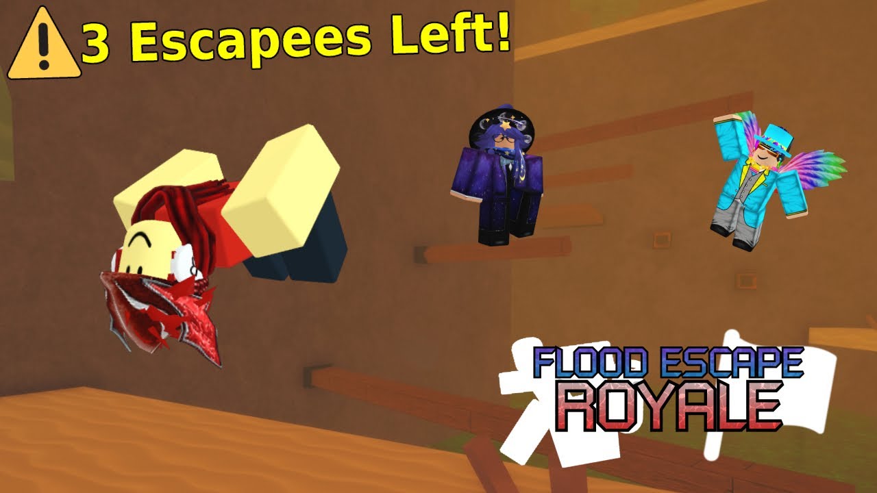 Last To Survive Flood Escape 2 Wins in Flood Escape Royale - YouTube