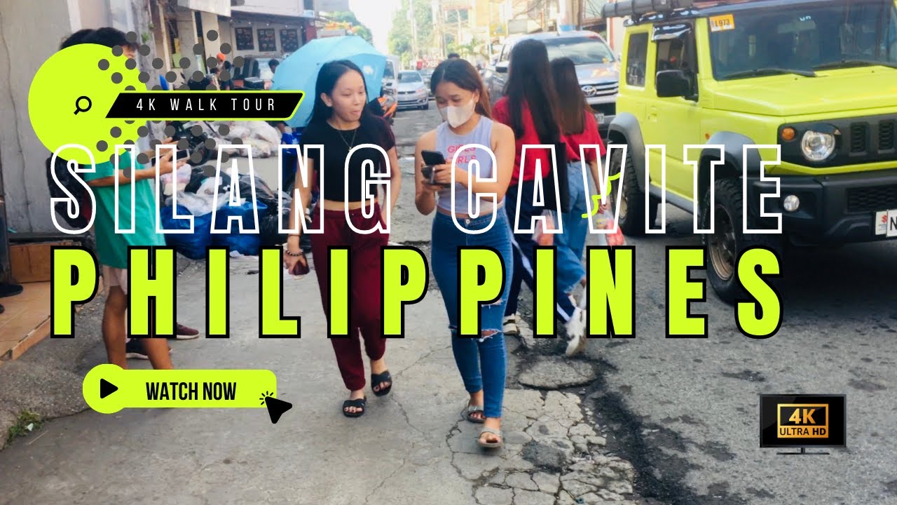 Watch Now Silang Cavite City Walk ~ Walk Tour 4K - YouTube