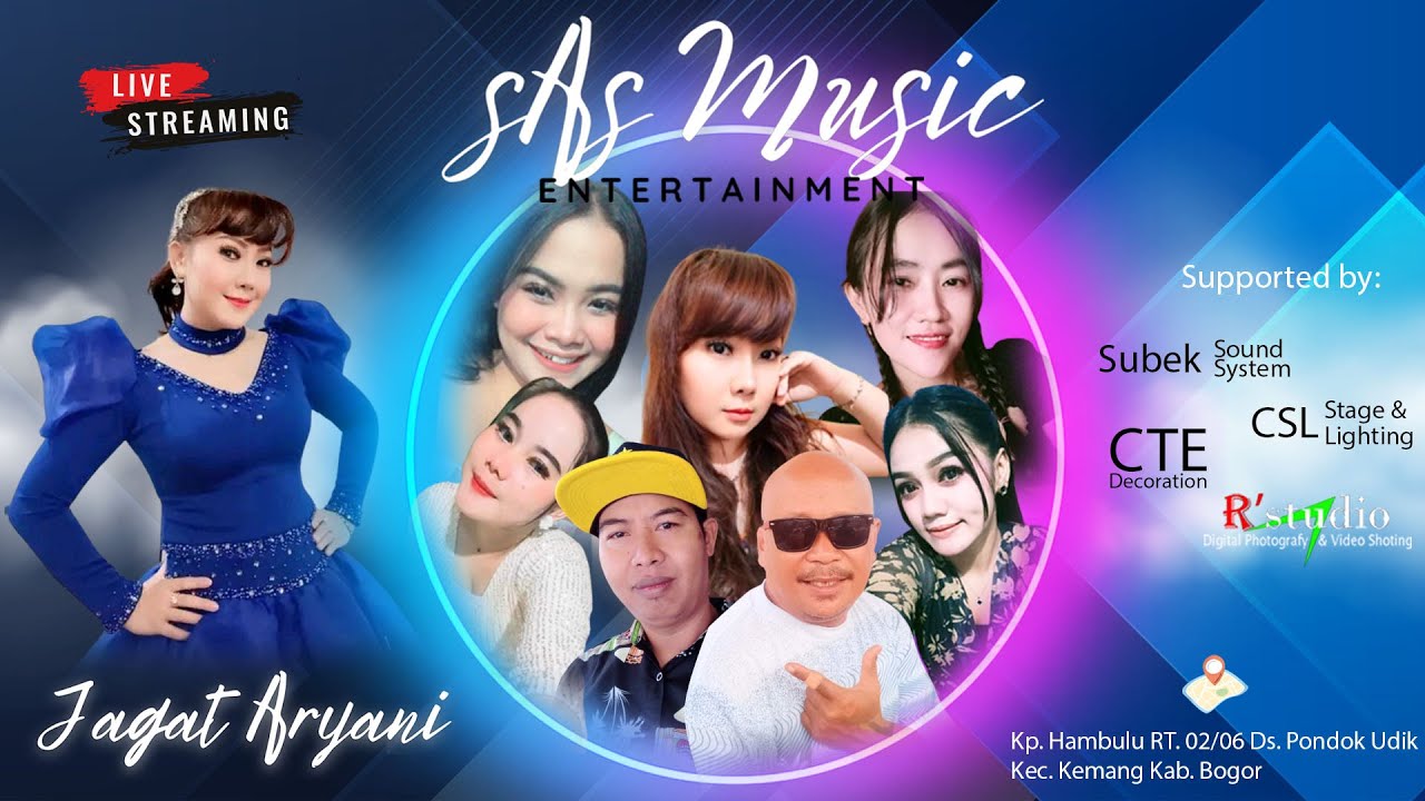 MOISEART MULTIMEDIA || Live Streaming SaS Entertainment Ft. ARCA Band ...