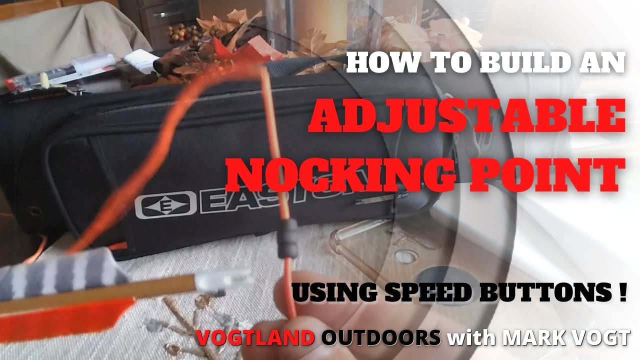 Traditional Archery and String Walking - Make an Adjustable Nocking ...