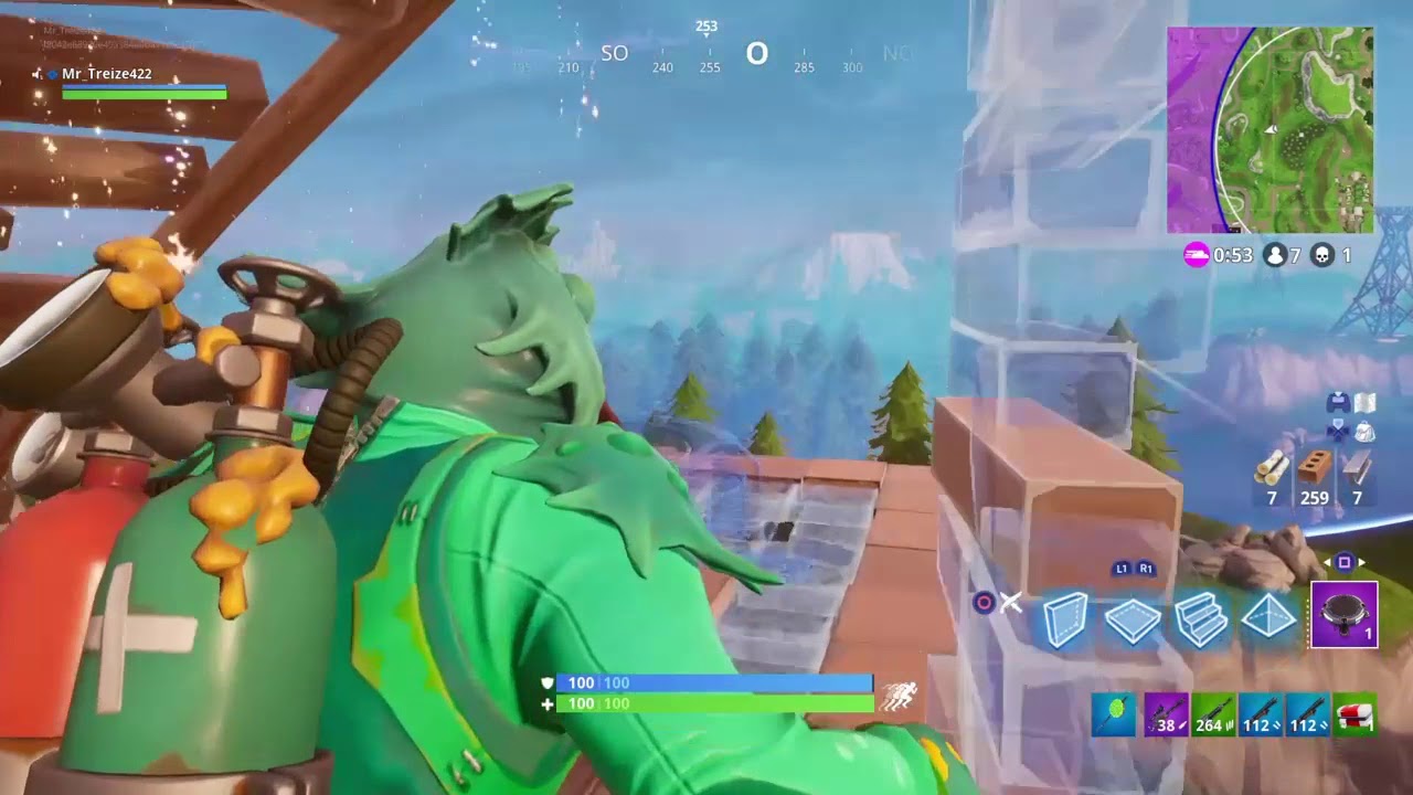 J'ACHÈTE LE NOUVEAUX SKIN (HOMME POISSON) SUR FORTNITE BATTLE ROYALE ...