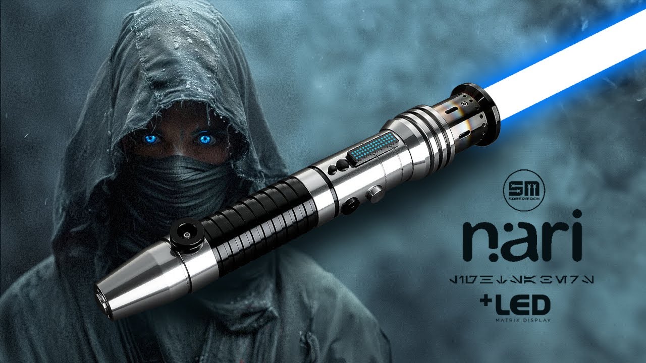 Nari LED Lightsaber (Obi Wan Kenobi Series) - YouTube