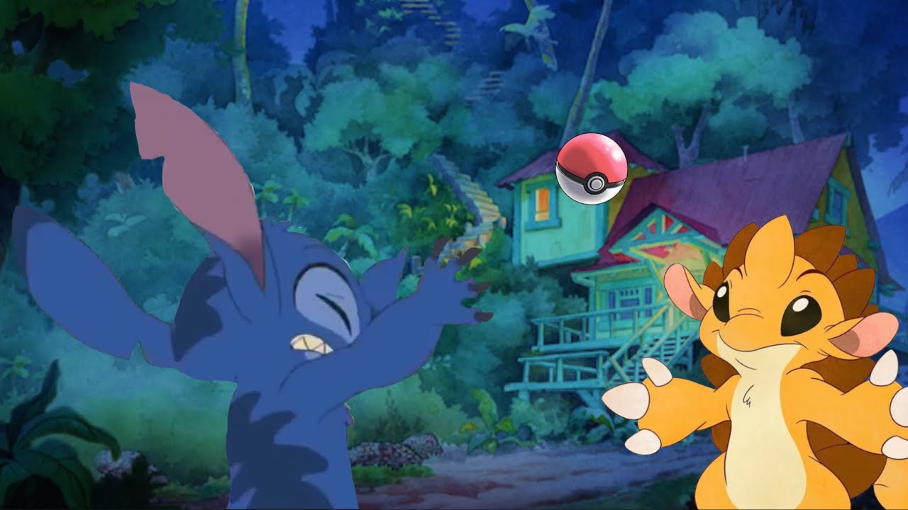 Pokémon as lilo and stitch experiments - YouTube