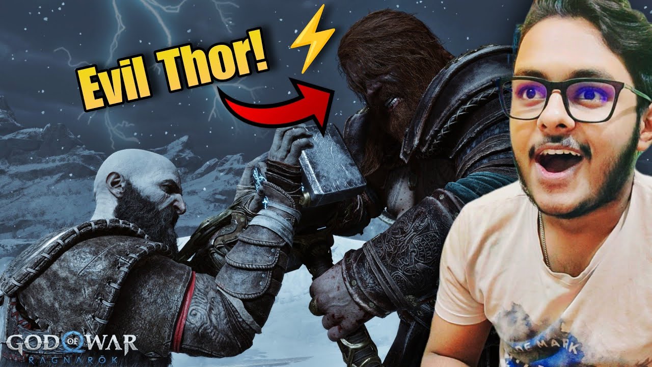 fighting the WORTHIEST opponent!! || Thor⚡vs Kratos🛡️🪓 # ...