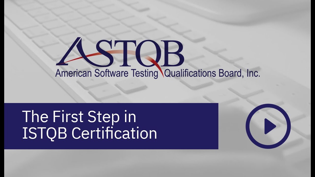 The First Step in ISTQB Certification - YouTube
