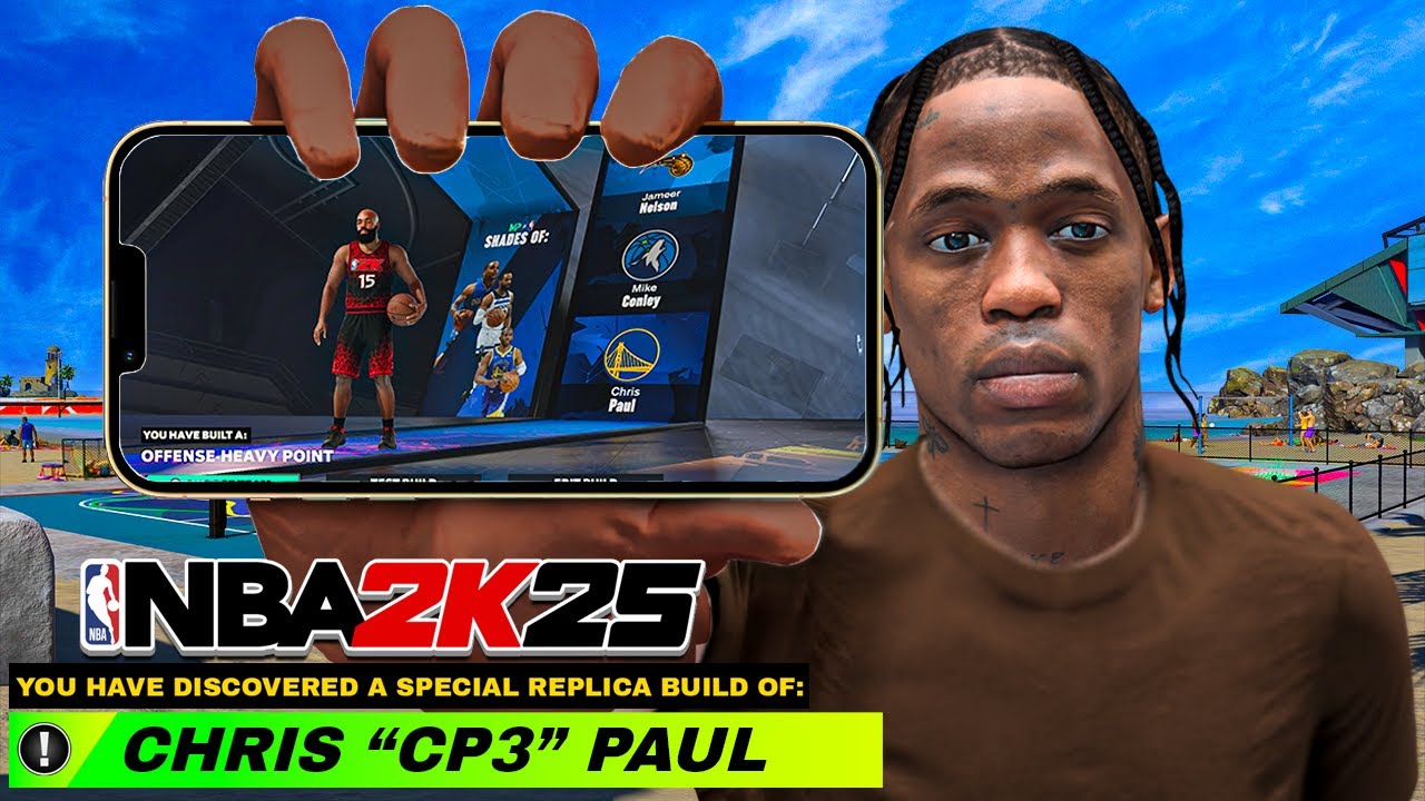 NBA 2K25 CHRIS PAUL OFFENSE-HEAVY POINT BUILD! UNSTOPPABLE PG + 10+ LEGEND BADGES - YouTube