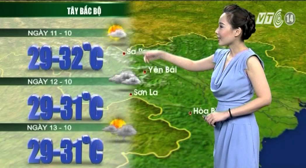 VTC14_Thời tiết 12h ngày 10.10.2014 - YouTube