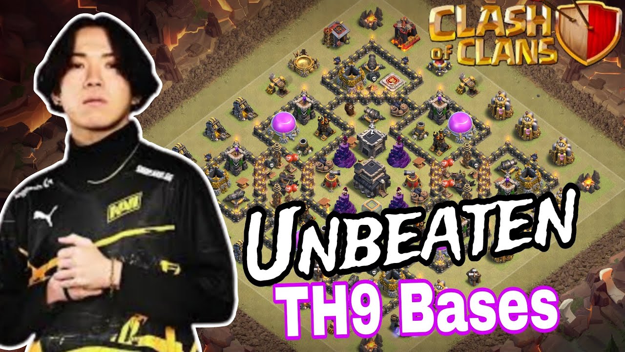New Th9 war base / Unbeatable base with copy link (Clash of clans) 2024 ...