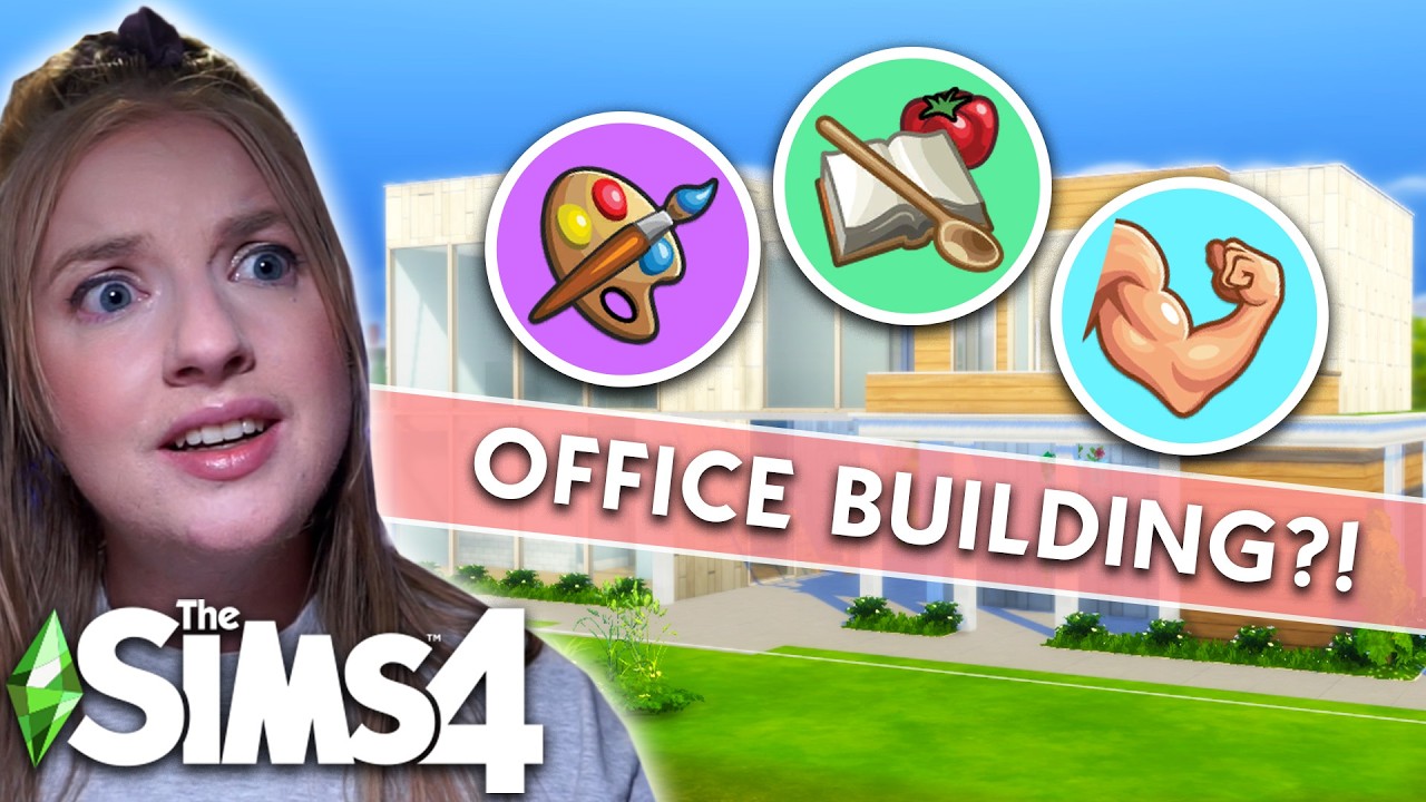 Every Room is a Different SKILL | sims 4 build challenge - YouTube