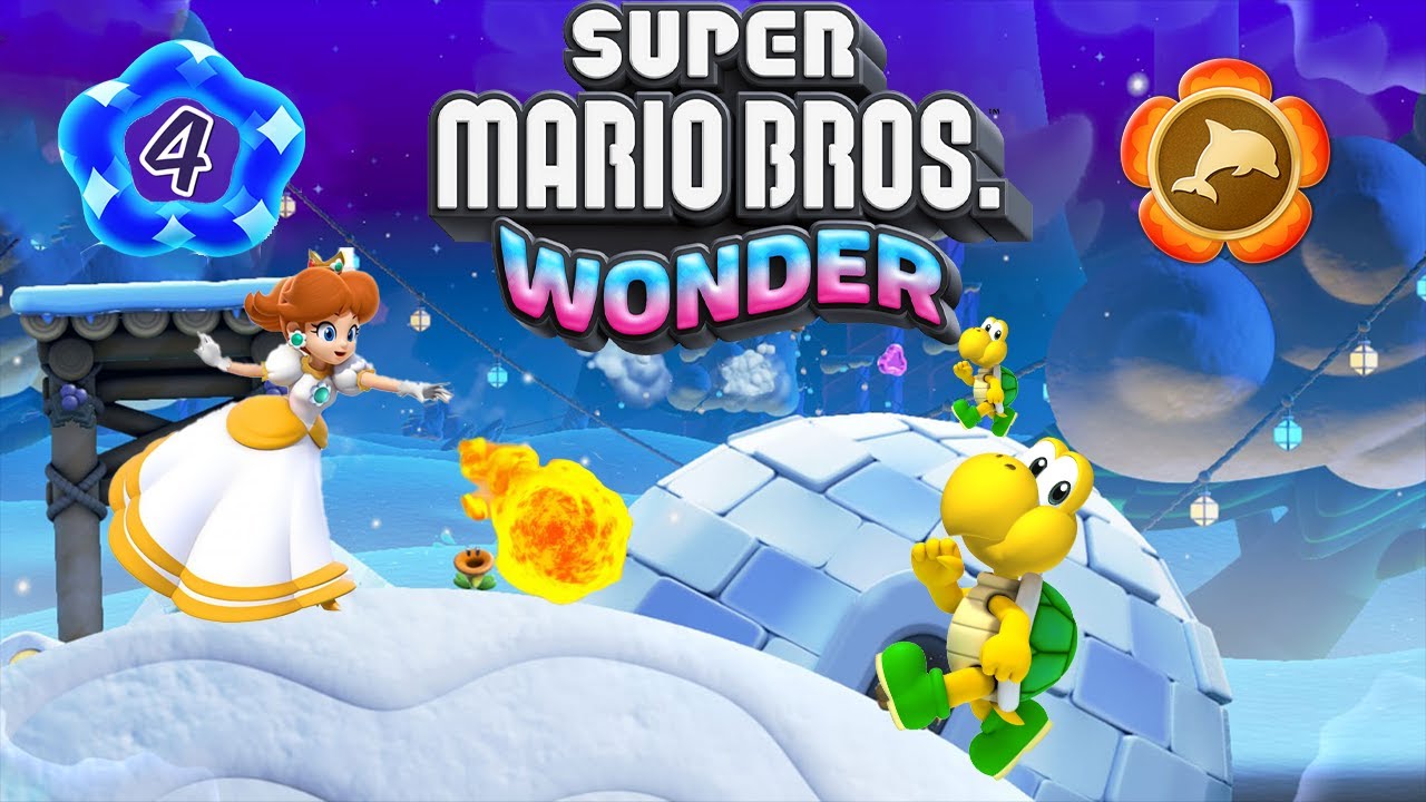 Super Mario Bros. Wonder #4: Von Wasser zu Eis - YouTube