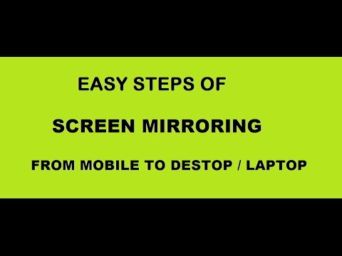 How to do Screen Mirroring - YouTube