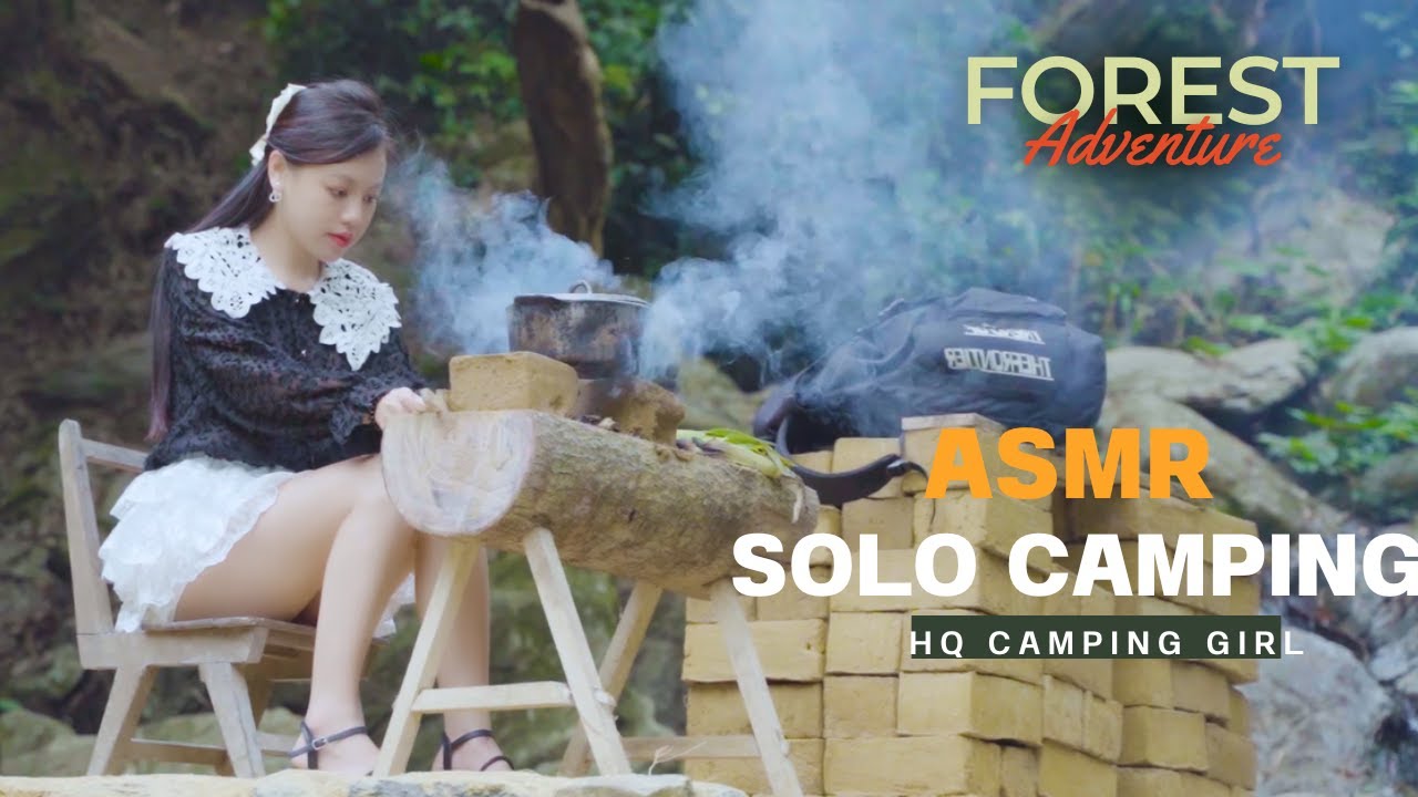 CAMPING IN THE WILD FOREST - ASMR Nature Sounds P2 - YouTube