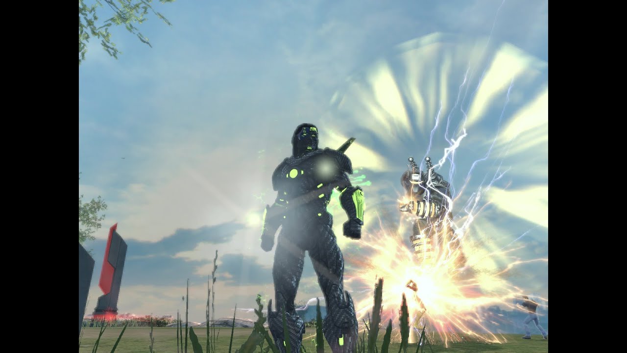 DCUO Giant Robot Solo Ice Might Battle-tank - YouTube