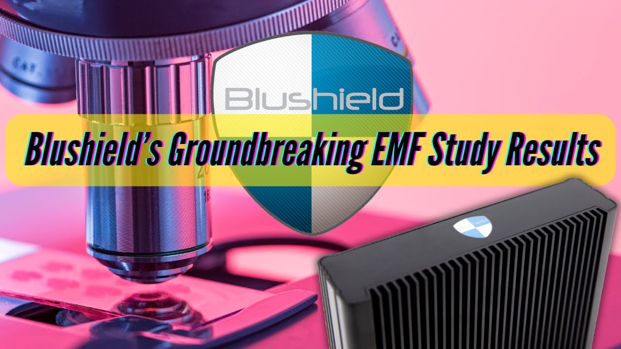 Blushield Groundbreaking EMF Protection Study Results! - YouTube