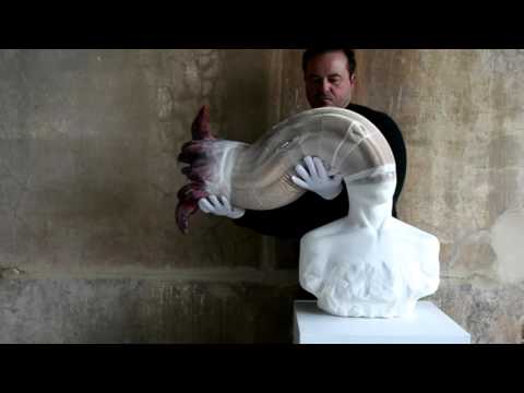 BASQUIAT flexible paper sculpture by Felix Semper www.felixsemper.com ...