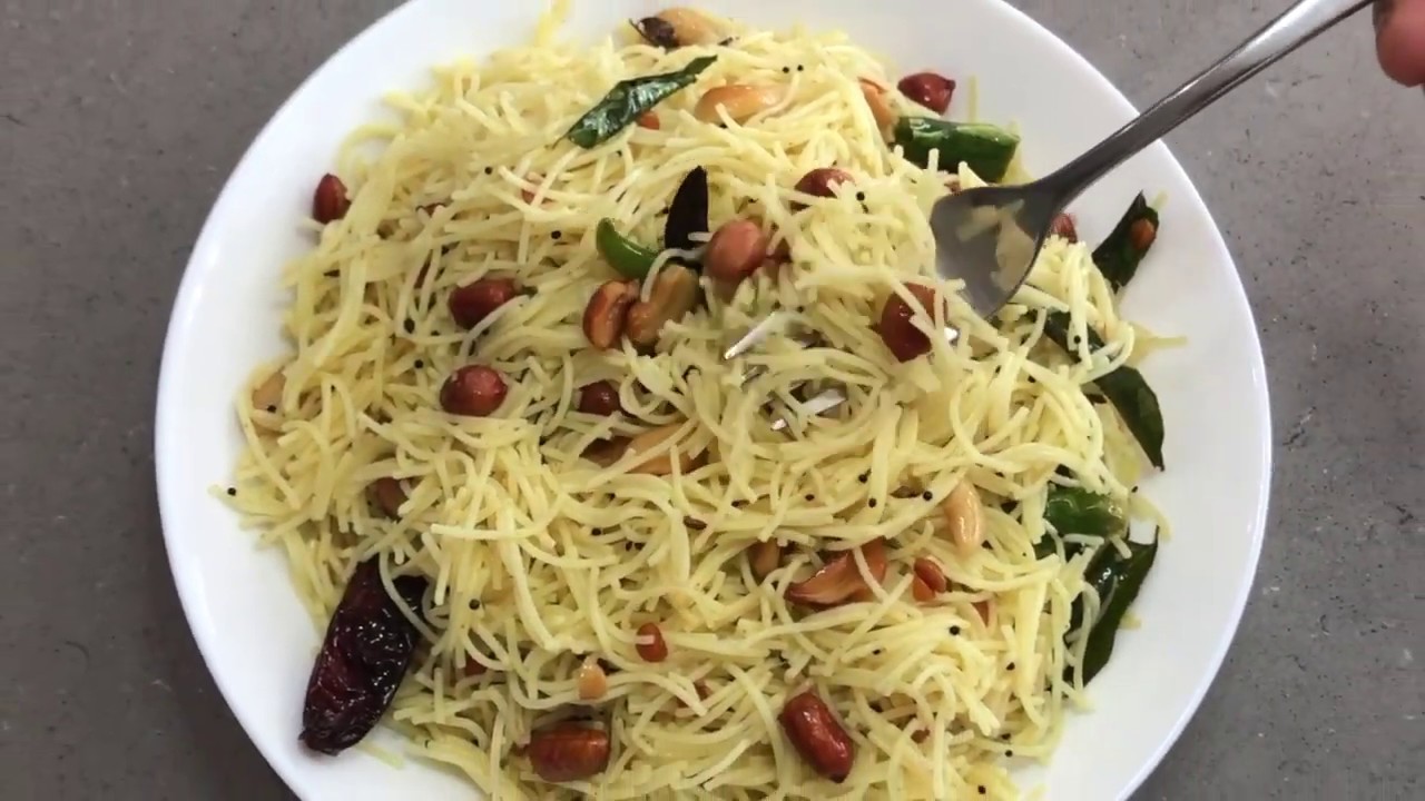 Semiya Lemon Pulihora | Vermicelli Lemon Pulihora | VEGAN - YouTube