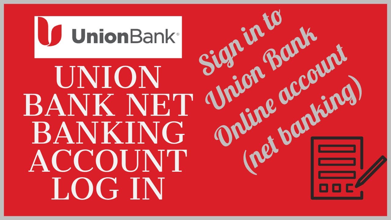 How to Login Union Bank Net Banking Account? Union Bank Sign In 2021 ...