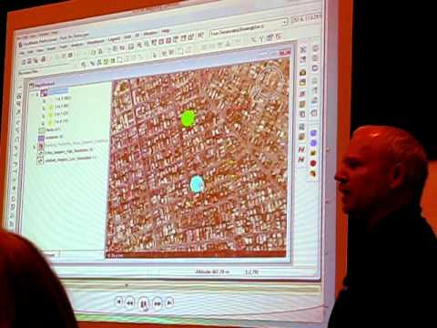 GeoMedia 3D @ Intergraph 2010 (4/7): CAD Incidents - YouTube