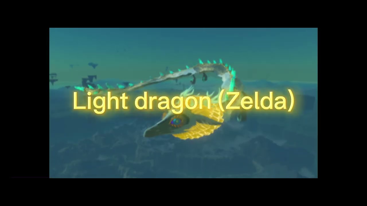 All dragons in BOTW and TOTK Zelda - YouTube