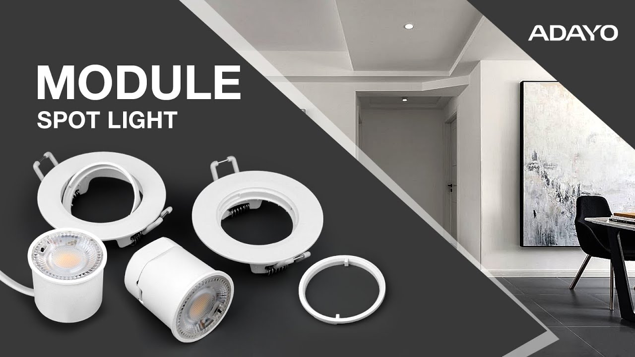 What is a module spotlight? |ADAYO Lighting| Small ceiling spotlights ...