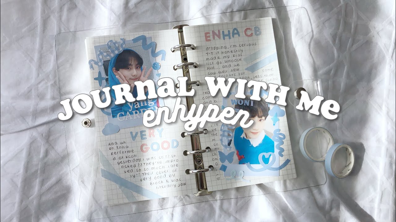 enhypen ; journal w/ me #6 ️ - YouTube