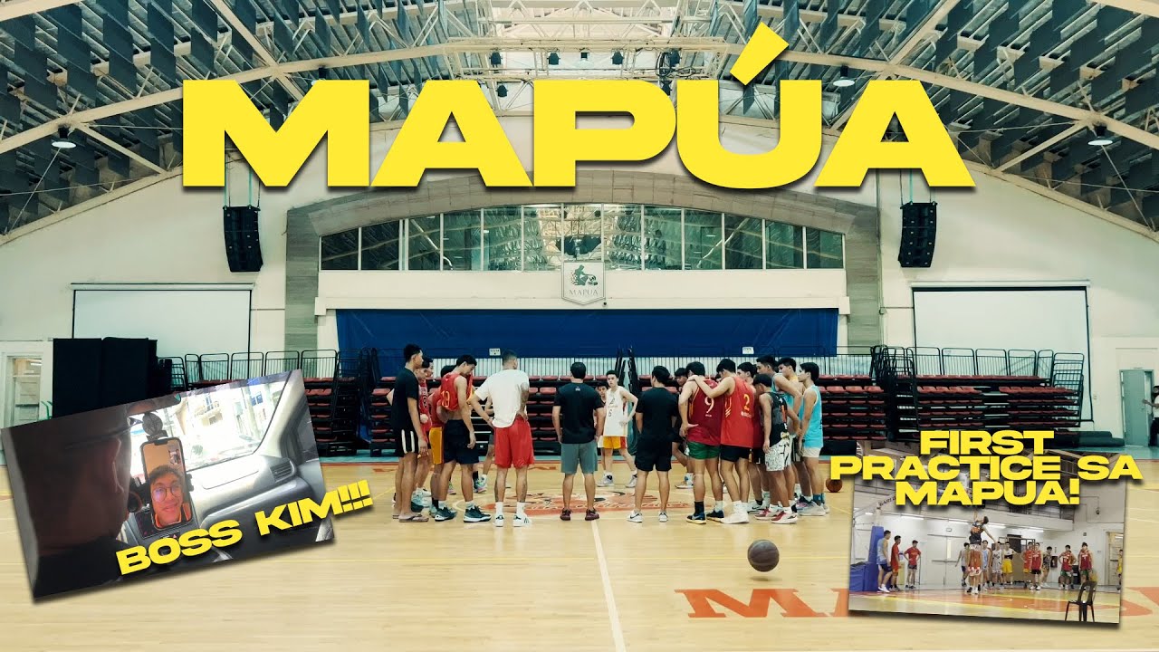 Ang simula ng pag-abot sa pangarap! Unang training ko sa MAPÚA! - YouTube